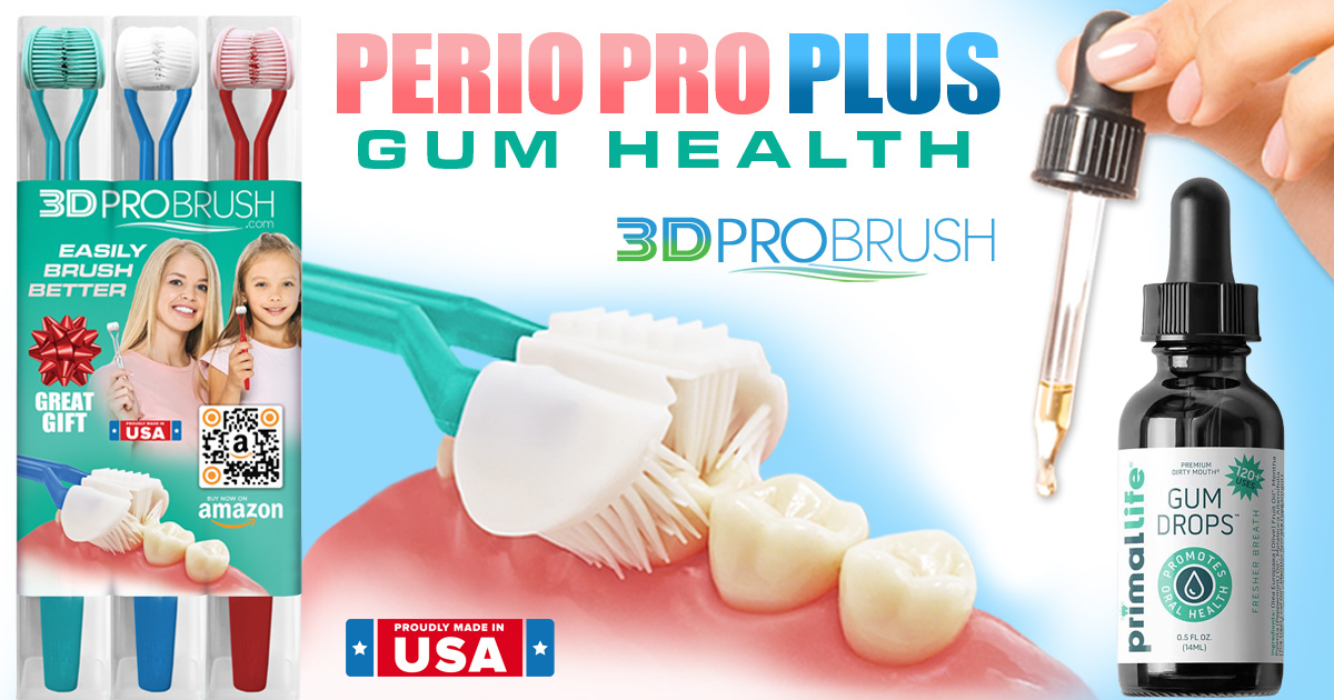 Primal Life Organics | Gum Drops - SMILE SAVER 360° 3-Sided Toothbrush ...