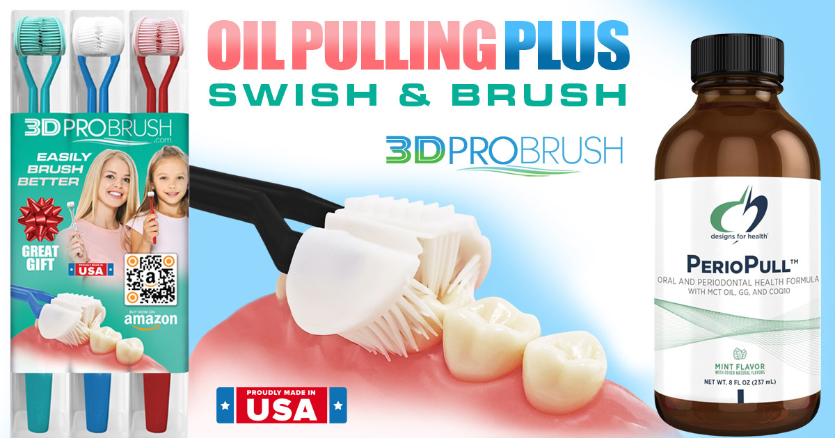 PerioPull | Oil Pulling Plus - SMILE SAVER 360° 3-Sided Toothbrush ...