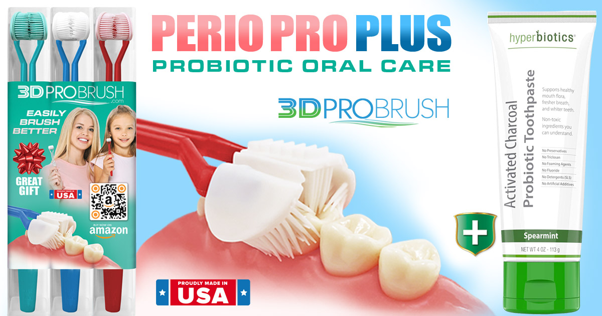 HyperBiotics | Probiotic Toothpaste - SMILE SAVER 360° 3-Sided ...